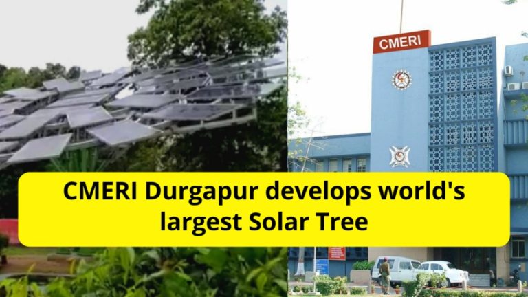 CSIR-CMERI, Durgapur developed the world's largest solar tree ...